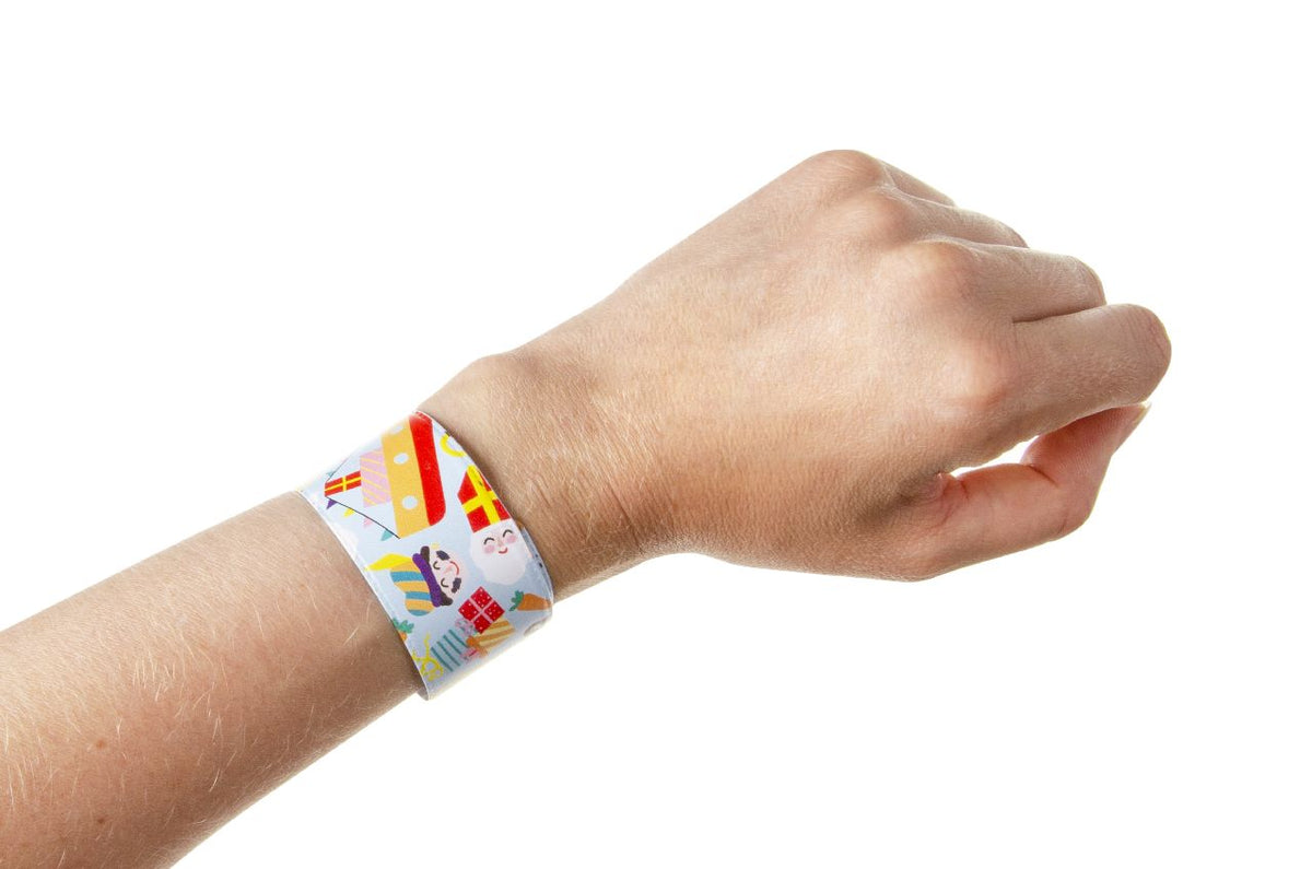 6 Sinterklass Slap Bracelets | Ditzy Doll